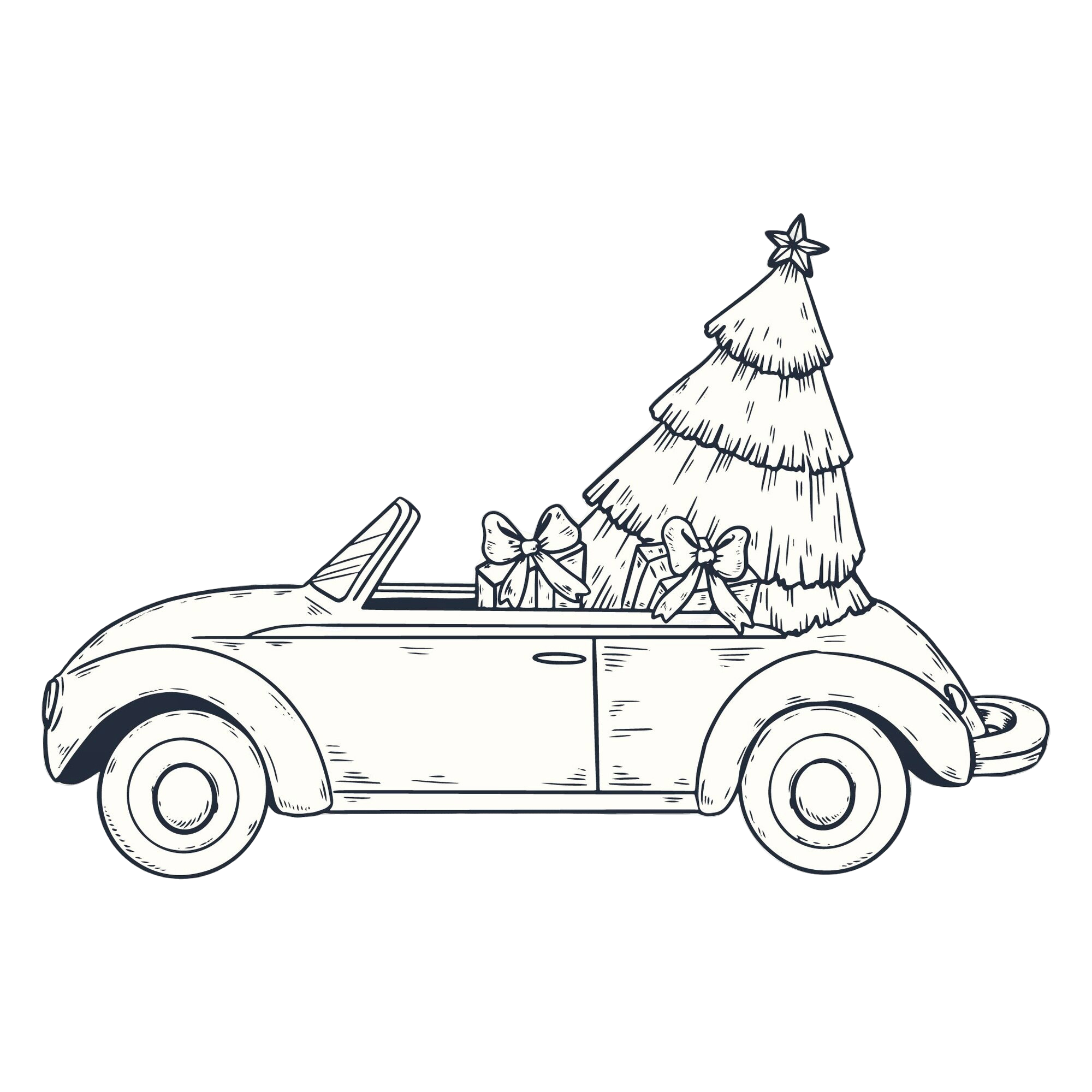 Coloriage pour Noël à télécharger et à imprimer gratuitement
